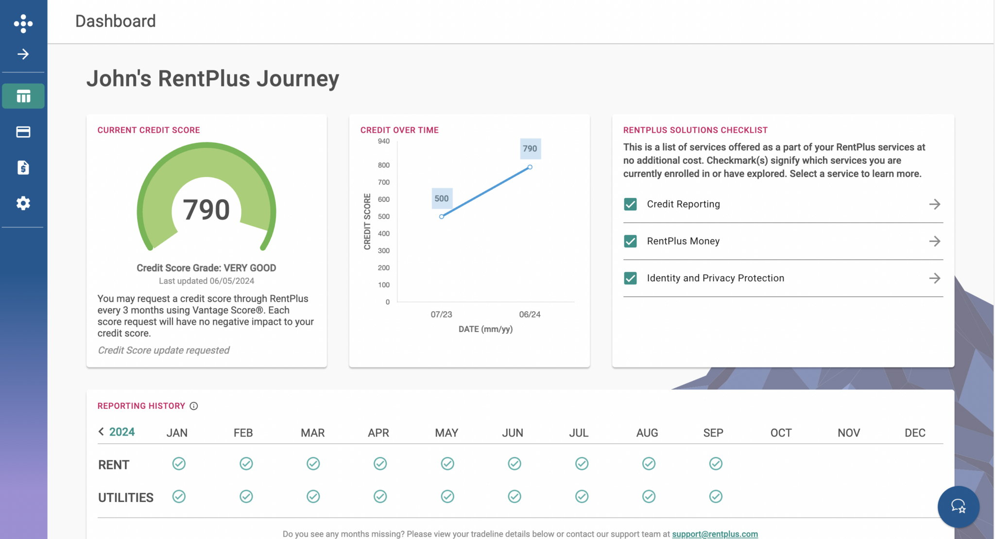 Credit Building for Rentals | RentPlus